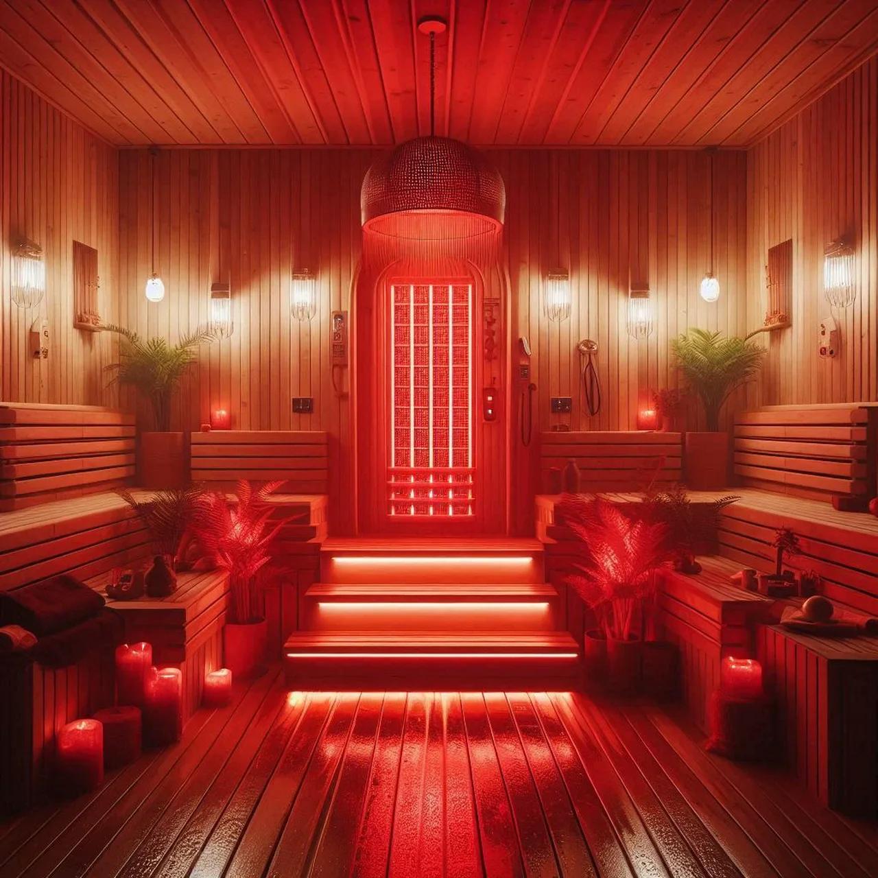 Red Light Therapy and Wet Spa Sauna DMF Audio Analog