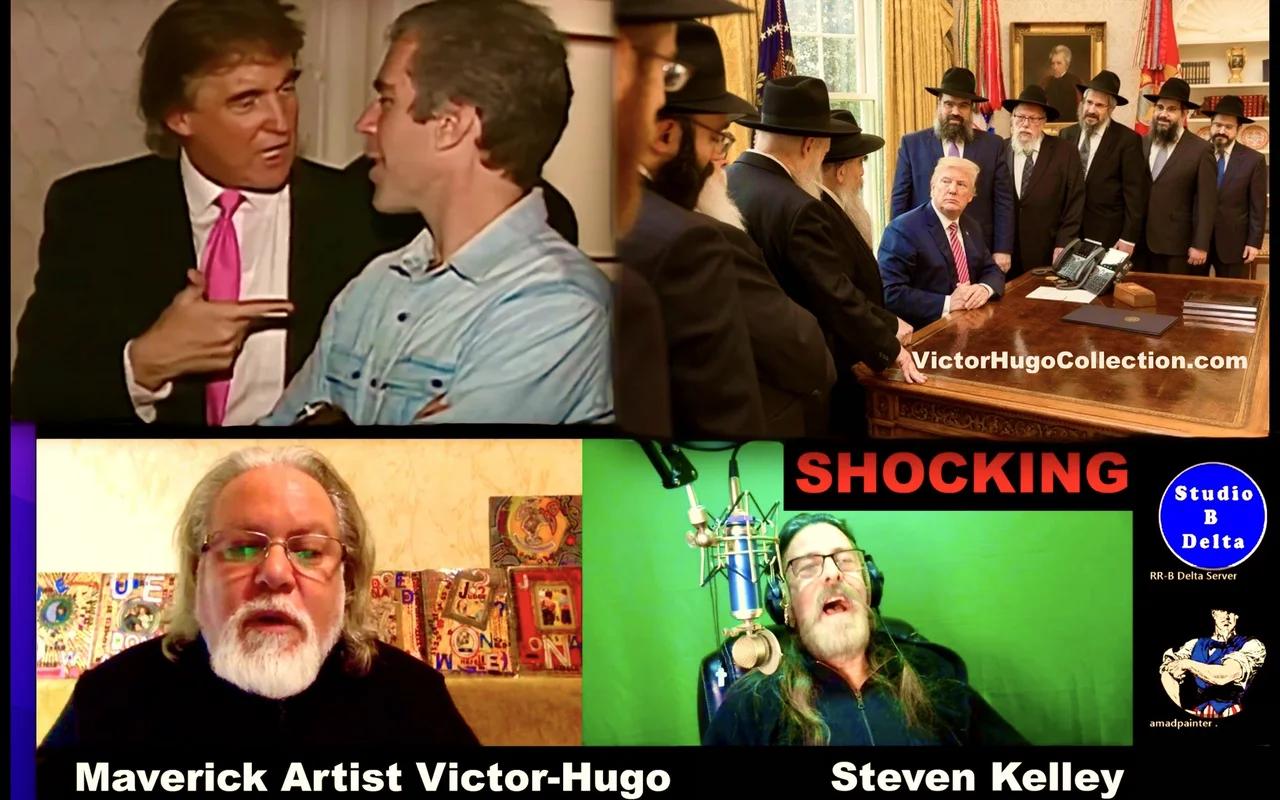 Trump Jeffrey Epstein Jewish Mafia Chabad Lubavitch NSA CIA Getty Museum Steven Kelley Victor Hugo