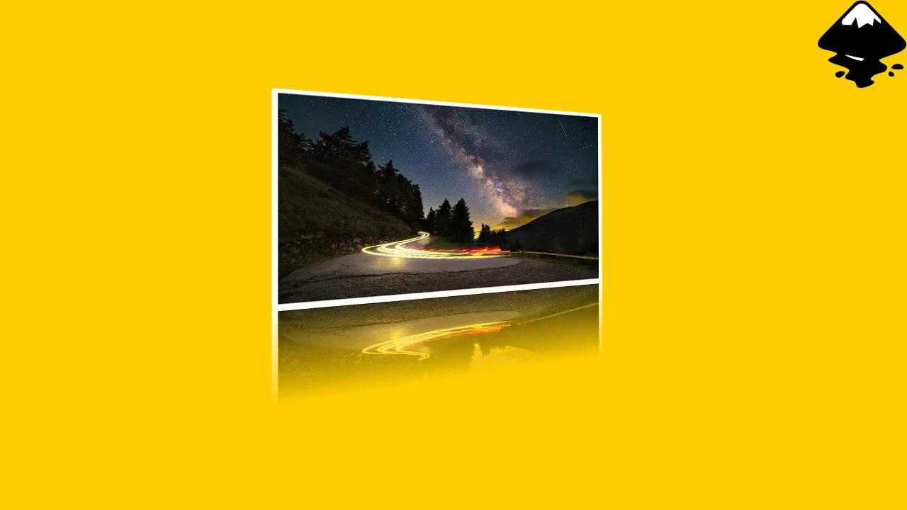 How to create an image reflection in Inkscape