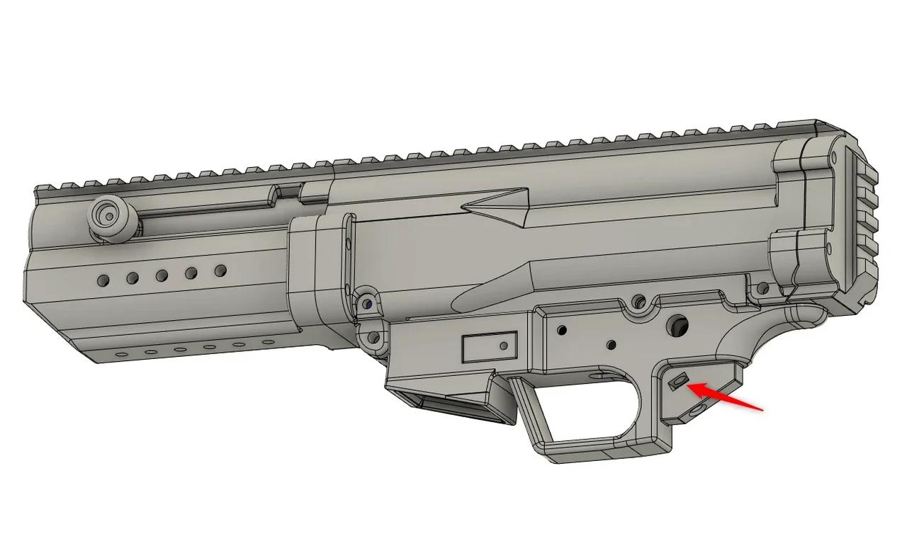 KF5 lower with grip screw nut