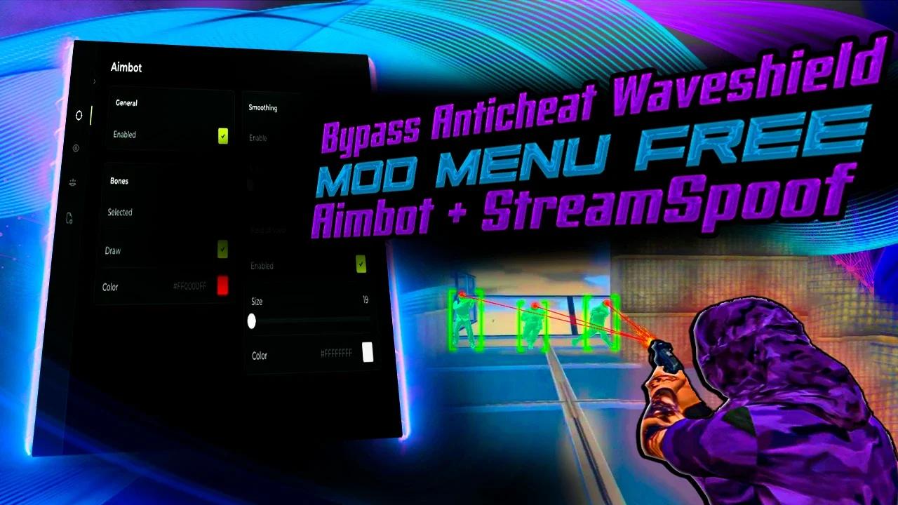 Fivem Mod Menu Cheat StreamSpoof | Bypass Waveshield Aimbot + Visual + Fov | Download Free/Gratuito