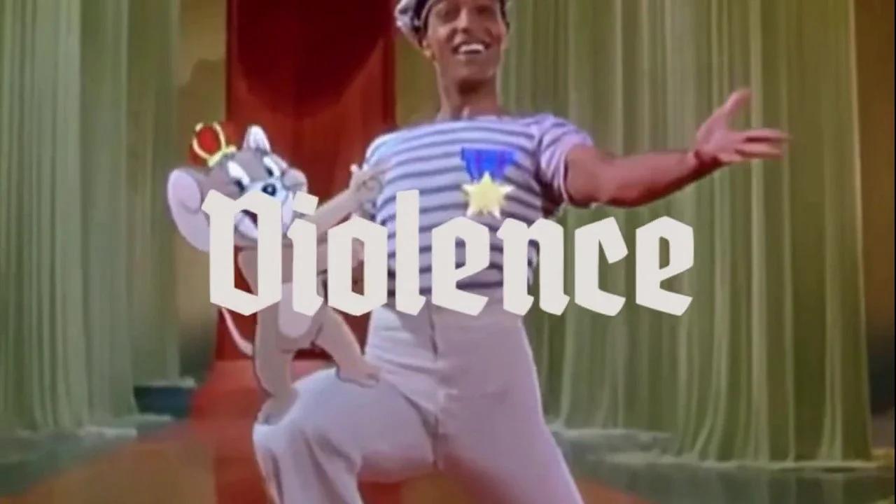 VIOLENCE 𝘮𝘶𝘴𝘪𝘤 𝘷𝘪𝘥𝘦𝘰 | TV VHS iconic dance sequence montage