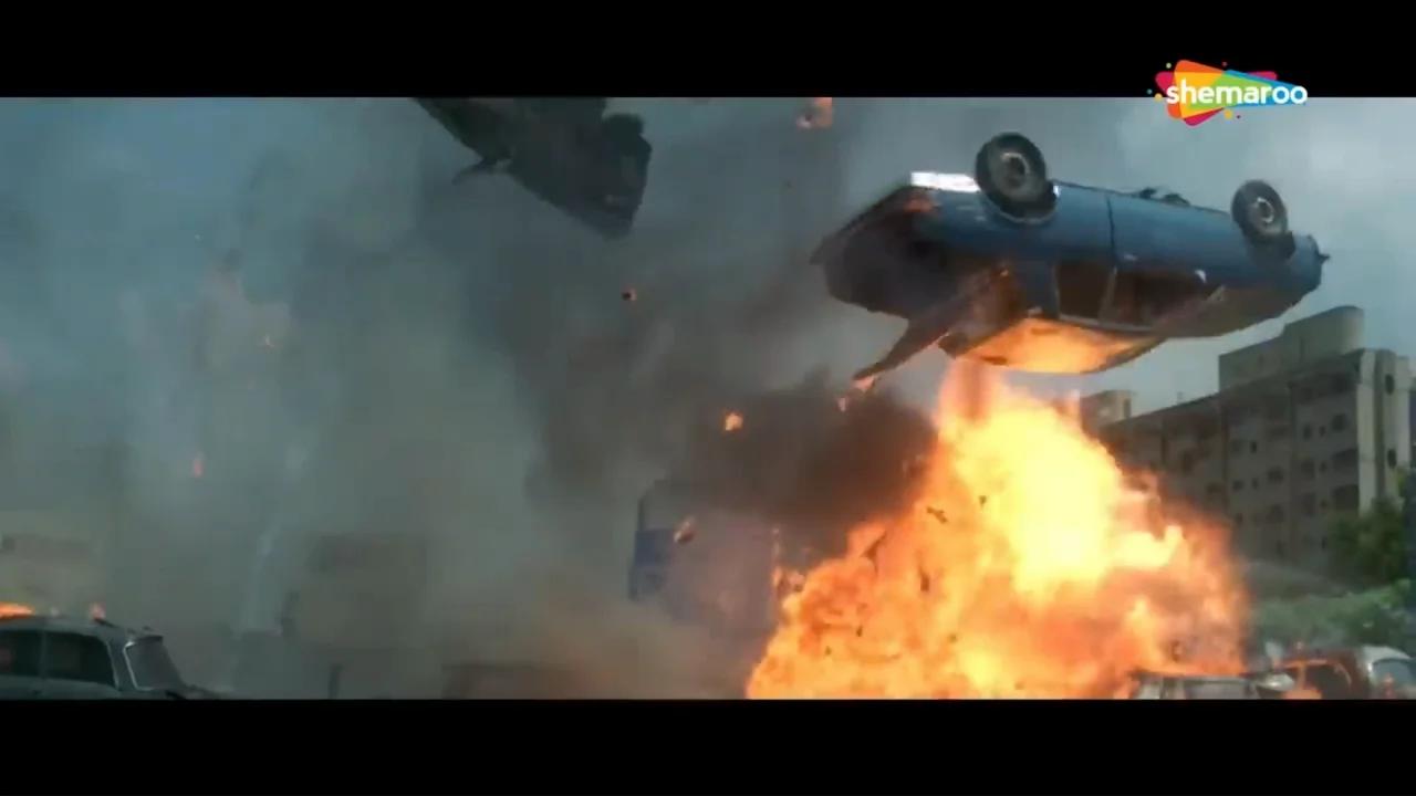 Aflatoon (1997) - All Car Crash & Explosion Scenes