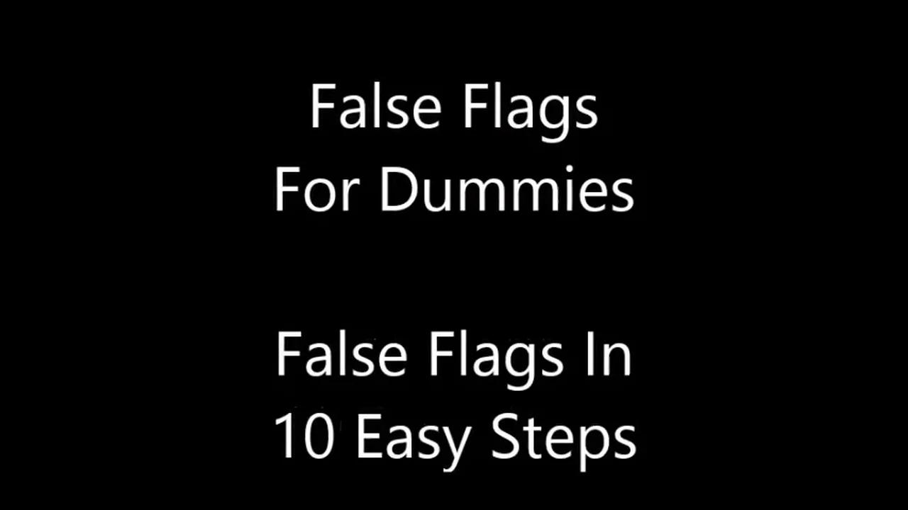 Learning About False Flags