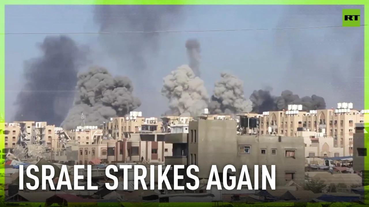 IDF strikes Gaza’s Hamad City