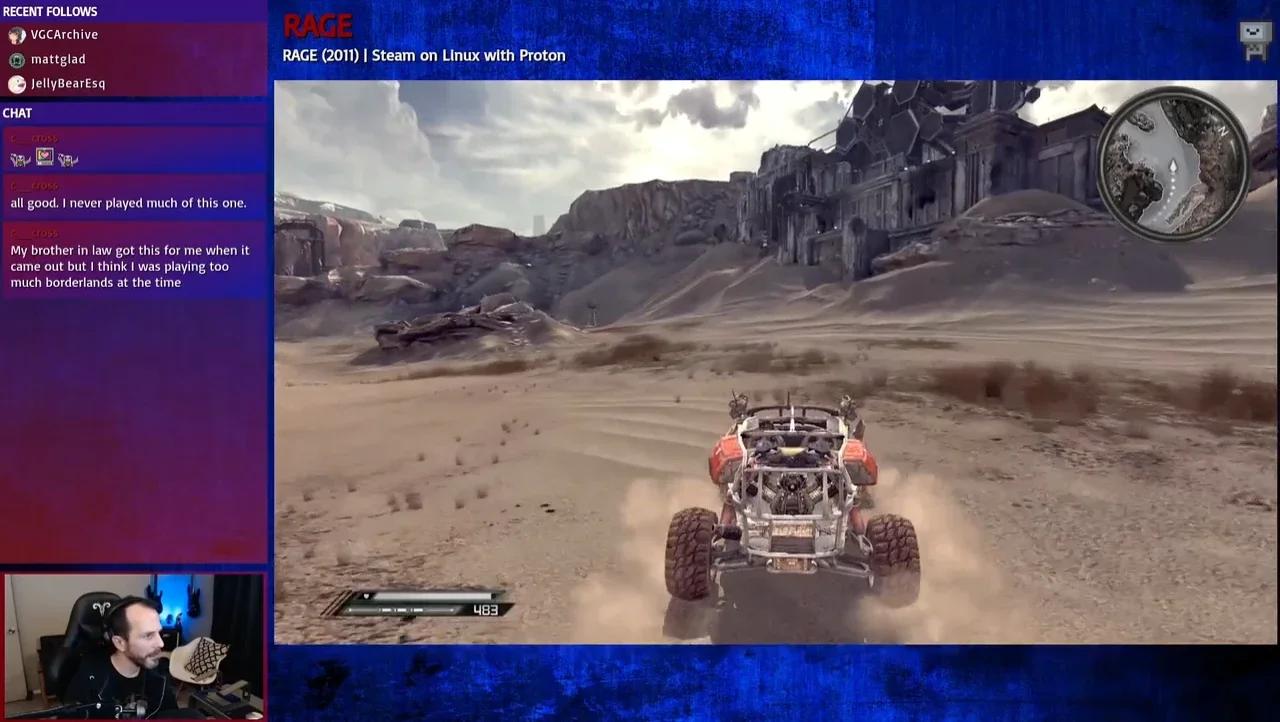 RAGE (2011) Part 2 | Steam on Linux with Proton