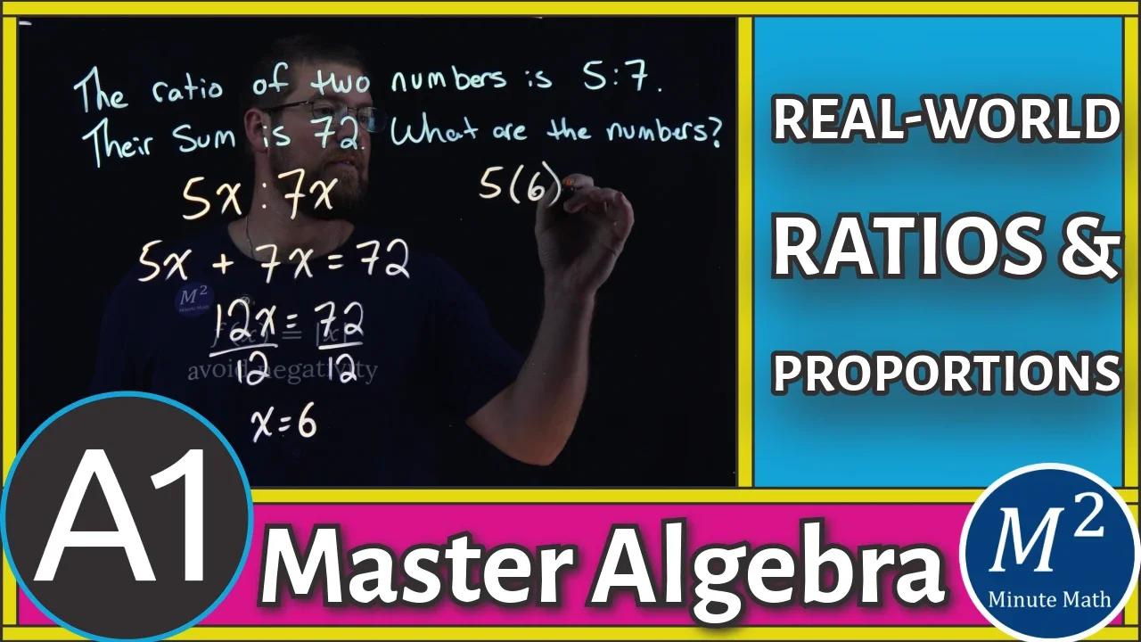 Real-World Ratios & Proportions – Modeling with Equations for Algebra ...