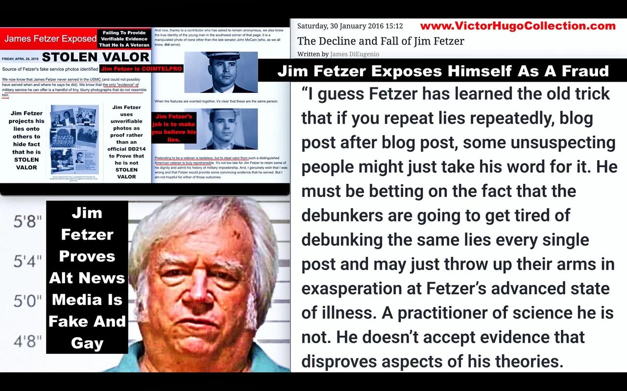 Jim Fetzer Hides His Stolen Valor Failure To Provide DD214 By ...