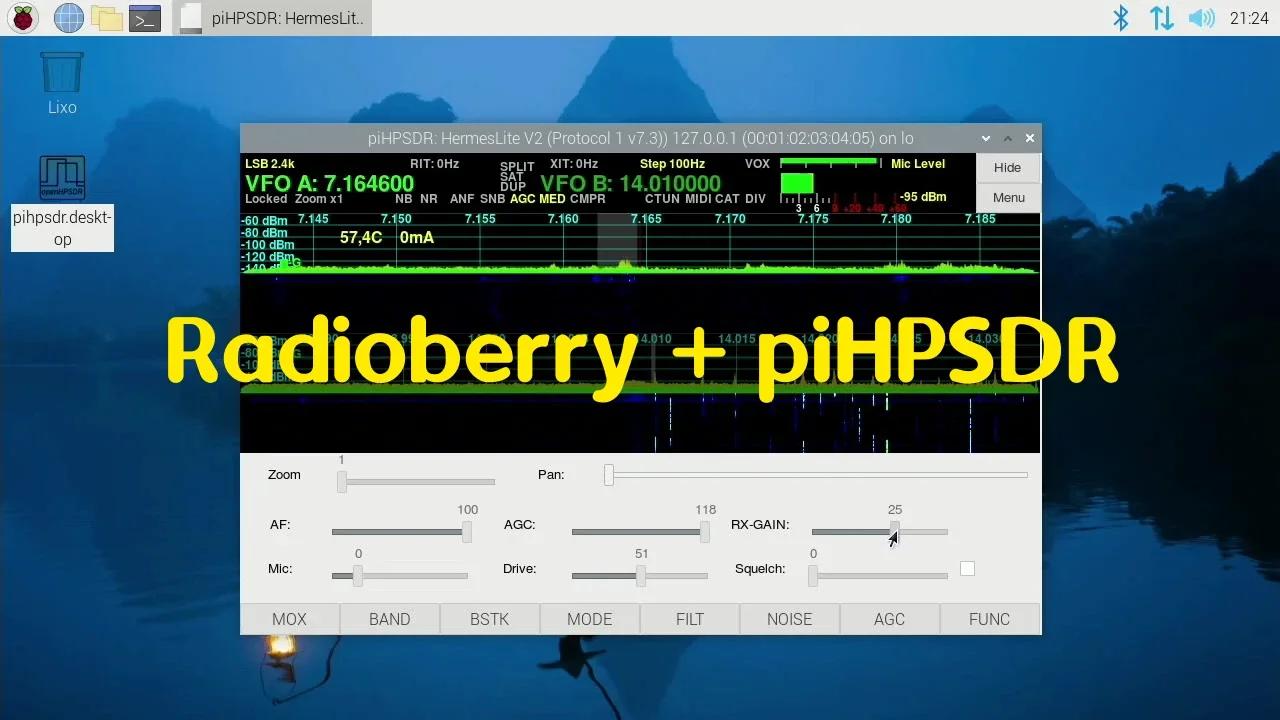 Como instalar o Radioberry