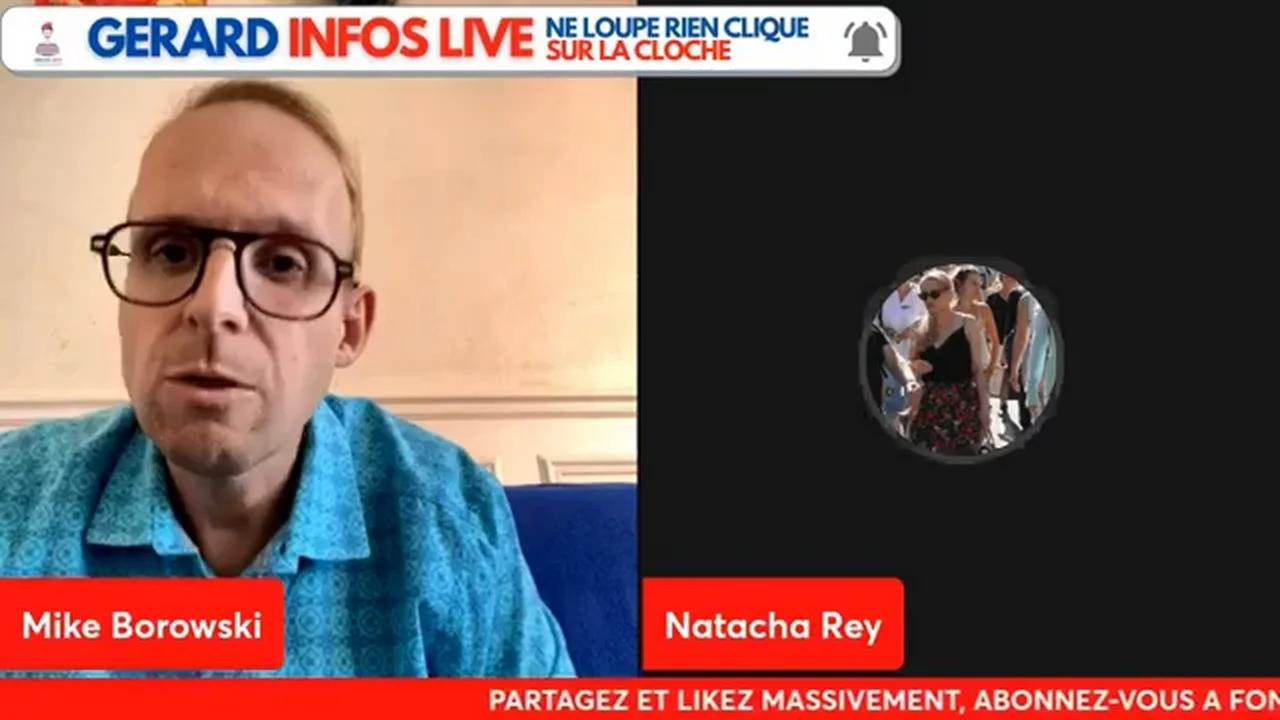 Entrevue de Natacha Rey par Mike Borowski, Gérard Infos, 8 octobre 2022 ...