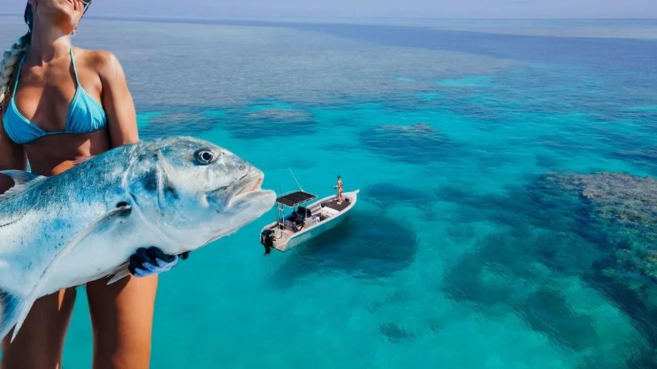 The big fish finally came with Fish Huntress Amy