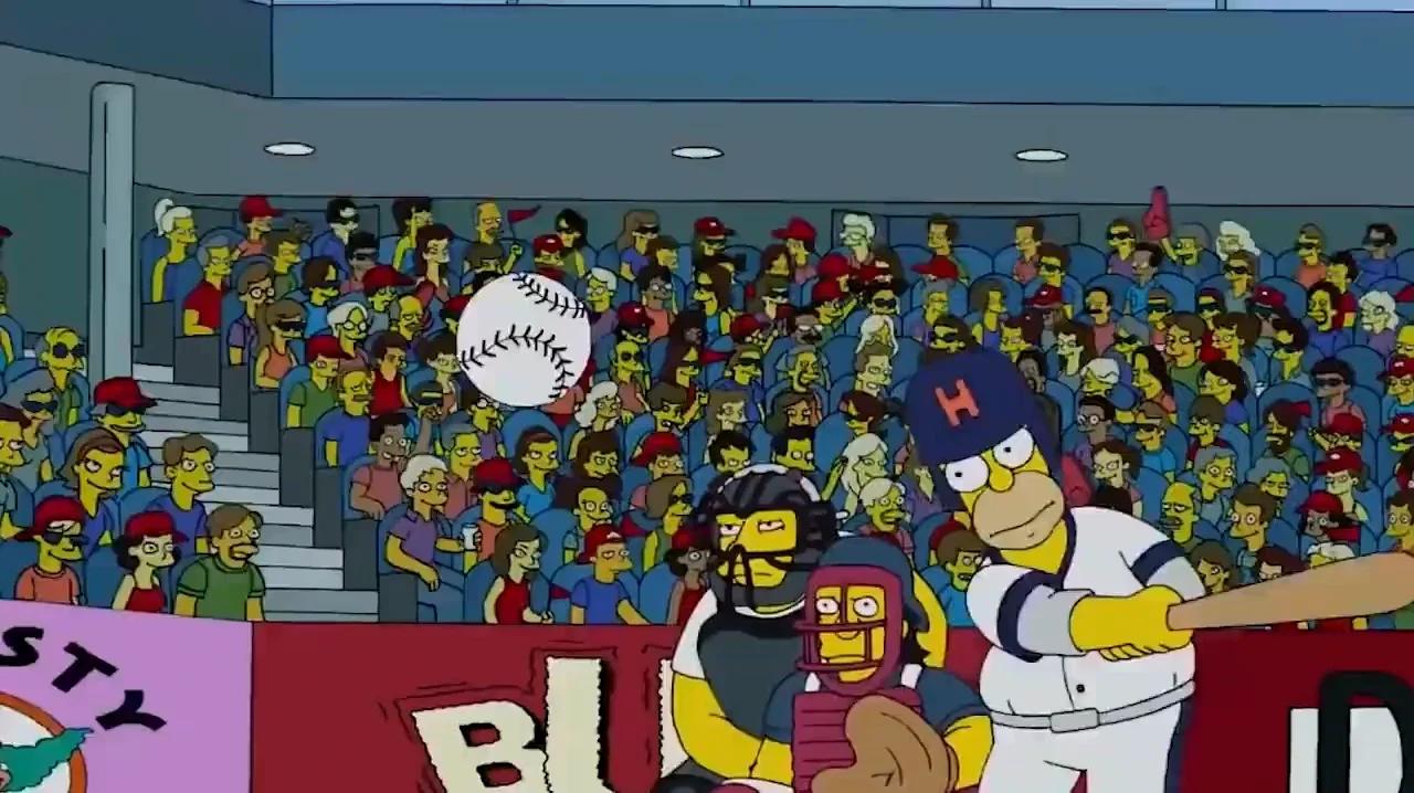 _the earth Dome broke 'the simpsons'