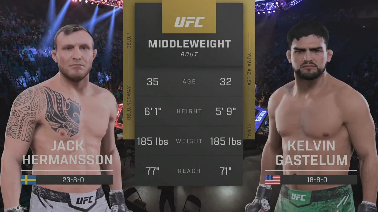 EA SPORTS UFC 5 on Legendary - Fight contracts