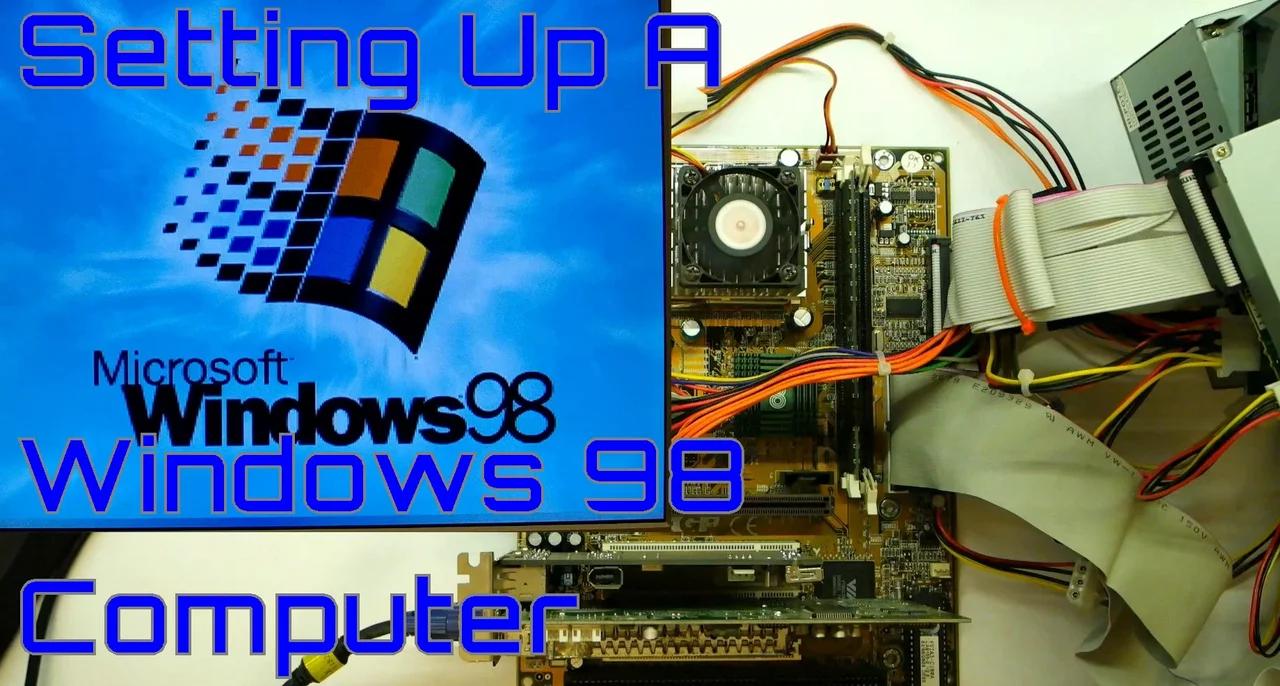 EW0038 - Setting Up A Windows 98 Computer
