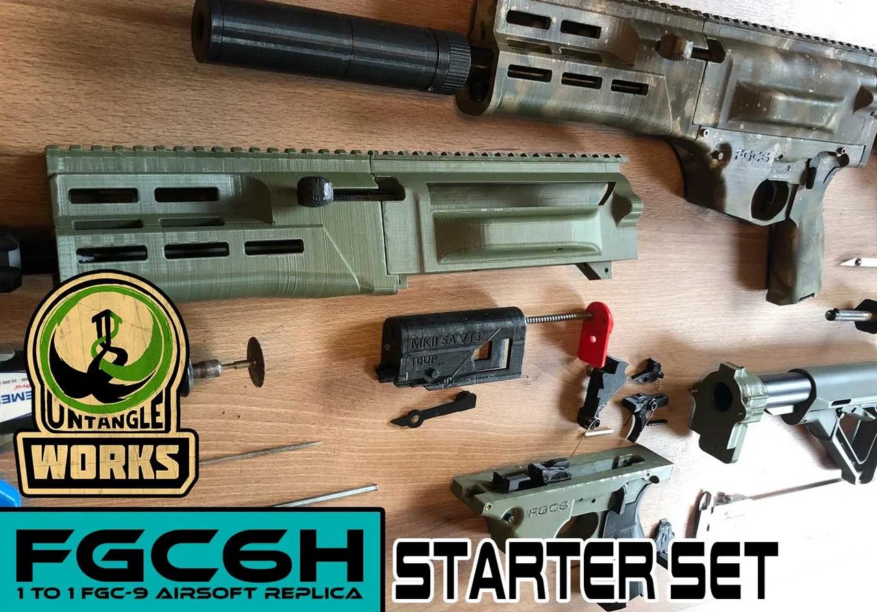 FGC-6H MKI/ MKI Hybid / MKII / MKIISD (1 on 1 airsoft replica) starter ...