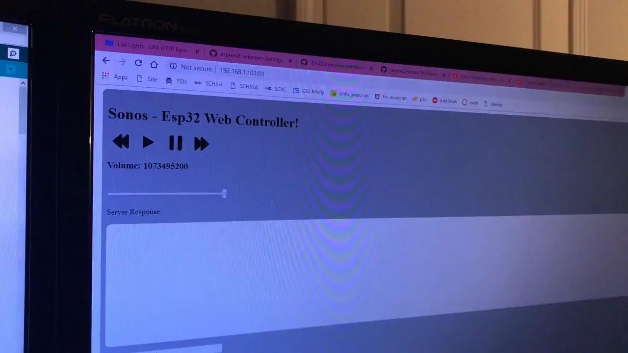 ESP32 Sonos Browser Library