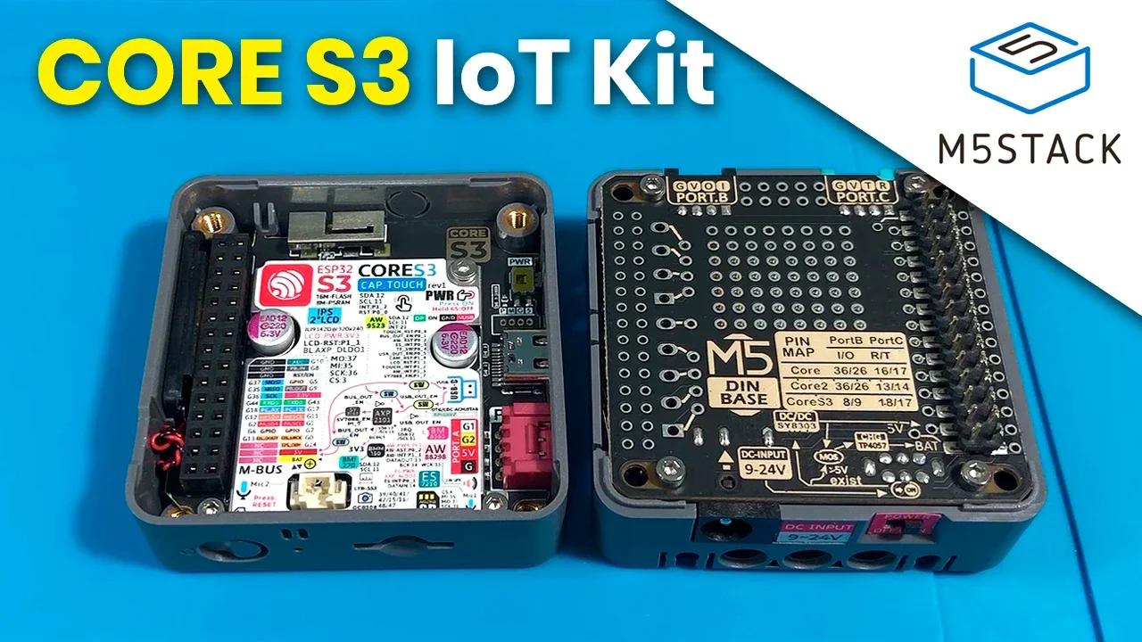 Desarme y Análisis del M5Stack Core S3 IoT Kit (con esquemáticos)