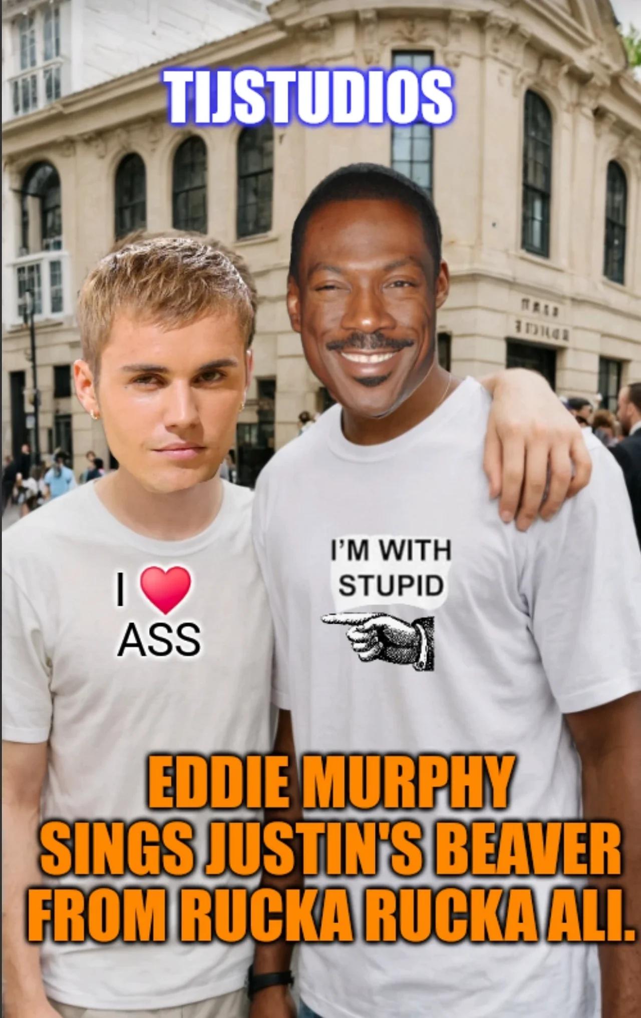 Eddie Murphy Sings Justin's Beaver.
