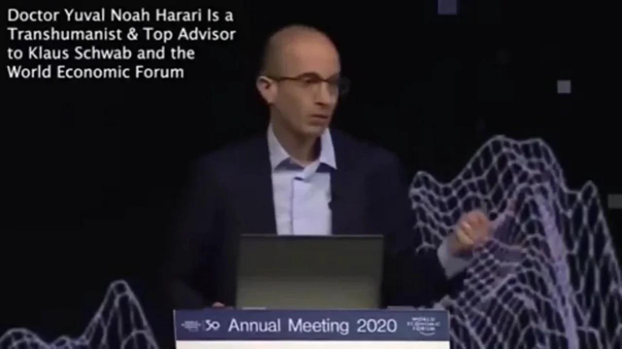 NOAH HARARI "HUMANS ARE NOW NOTHING MORE THAN HACKABLE ANIMALS"