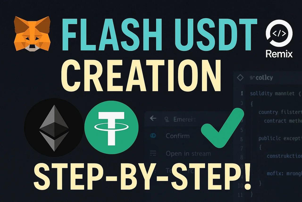 How to Deploy Flash USDT on MetaMask Using Remix IDE | ERC20 Token Step-by-Step Tutorial