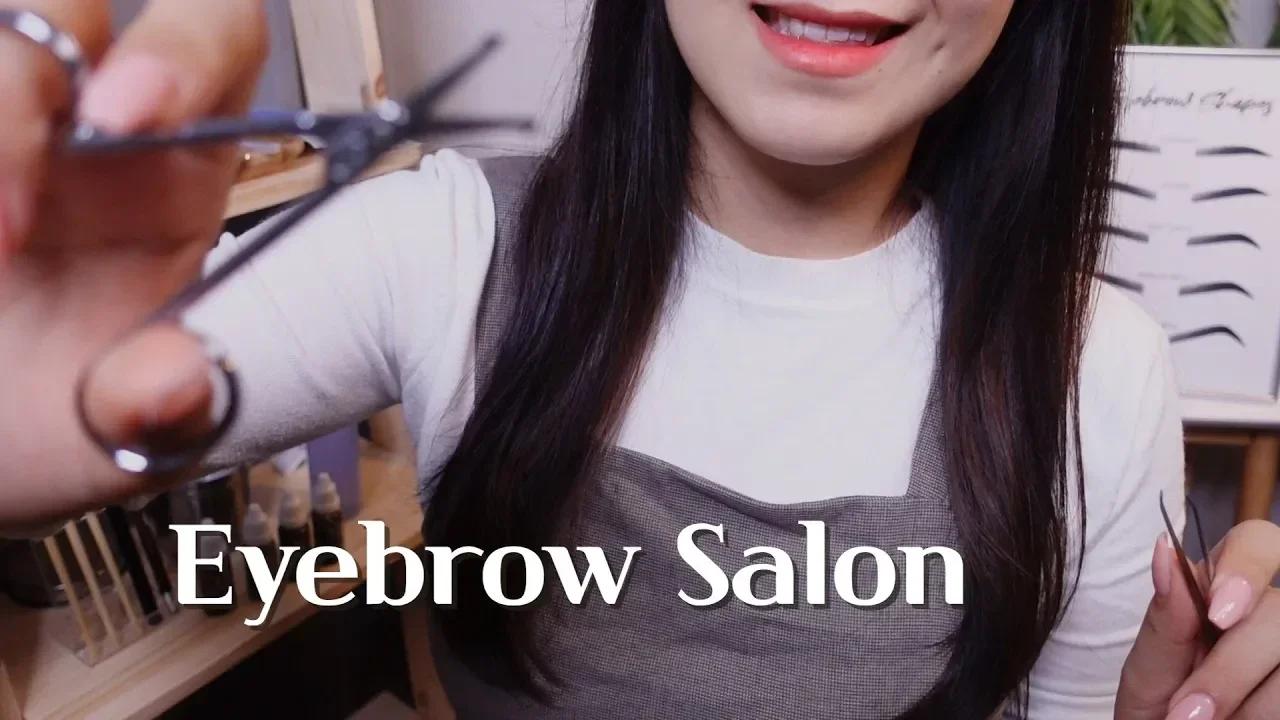 Adora ASMR - Doing Your Eyebrows, Brow Bar RP (Layered Sounds, Personal Attention, No Talking)