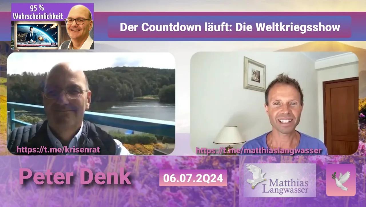 Peter Denk zu Gast bei Matthias Langwasser - Der Countdown läuft: Die Weltkriegsshow - 06.07.2Q24