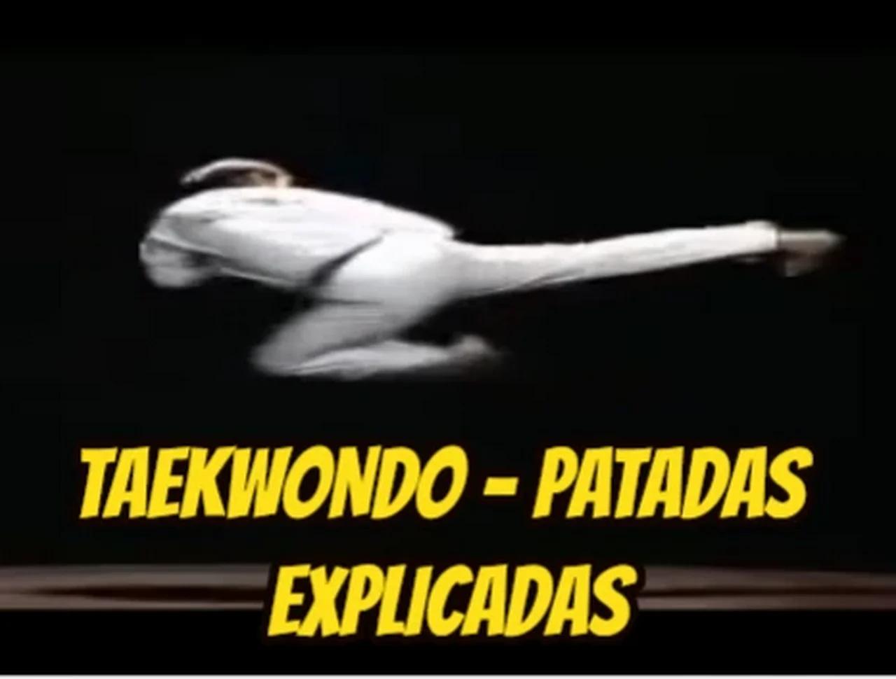 TAEKWONDO - PATADAS EXPLICADAS - TUTORIAL