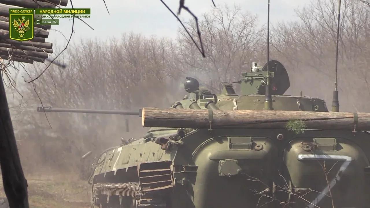 Army of the LPR on the outskirts of Severodonetsk