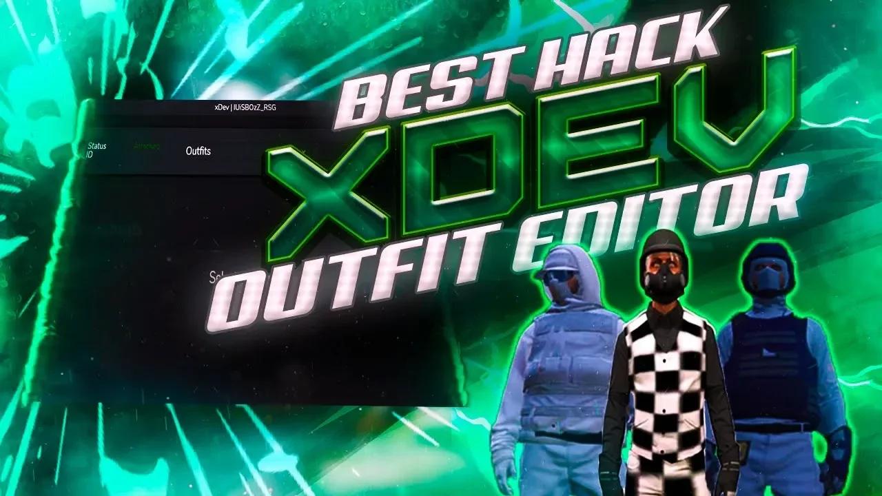 Mod Menu External XDev Editor Outfits GTA V Online 1.67 PC Free ...