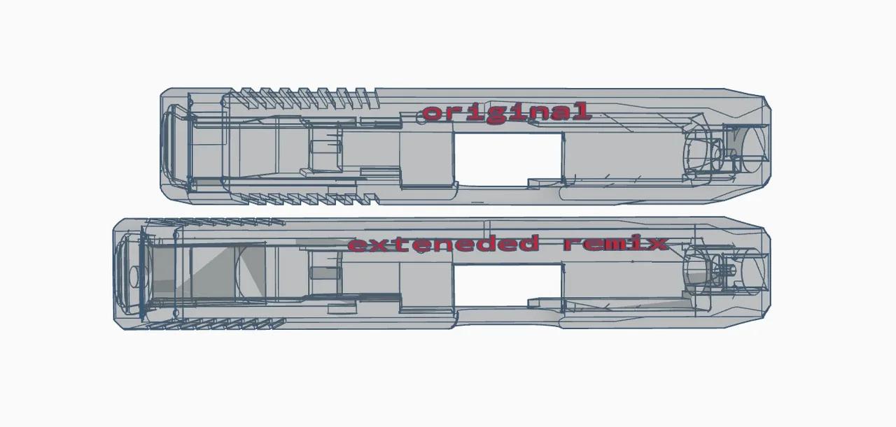 Not-A-Glock G26x Slide and Mag Remix