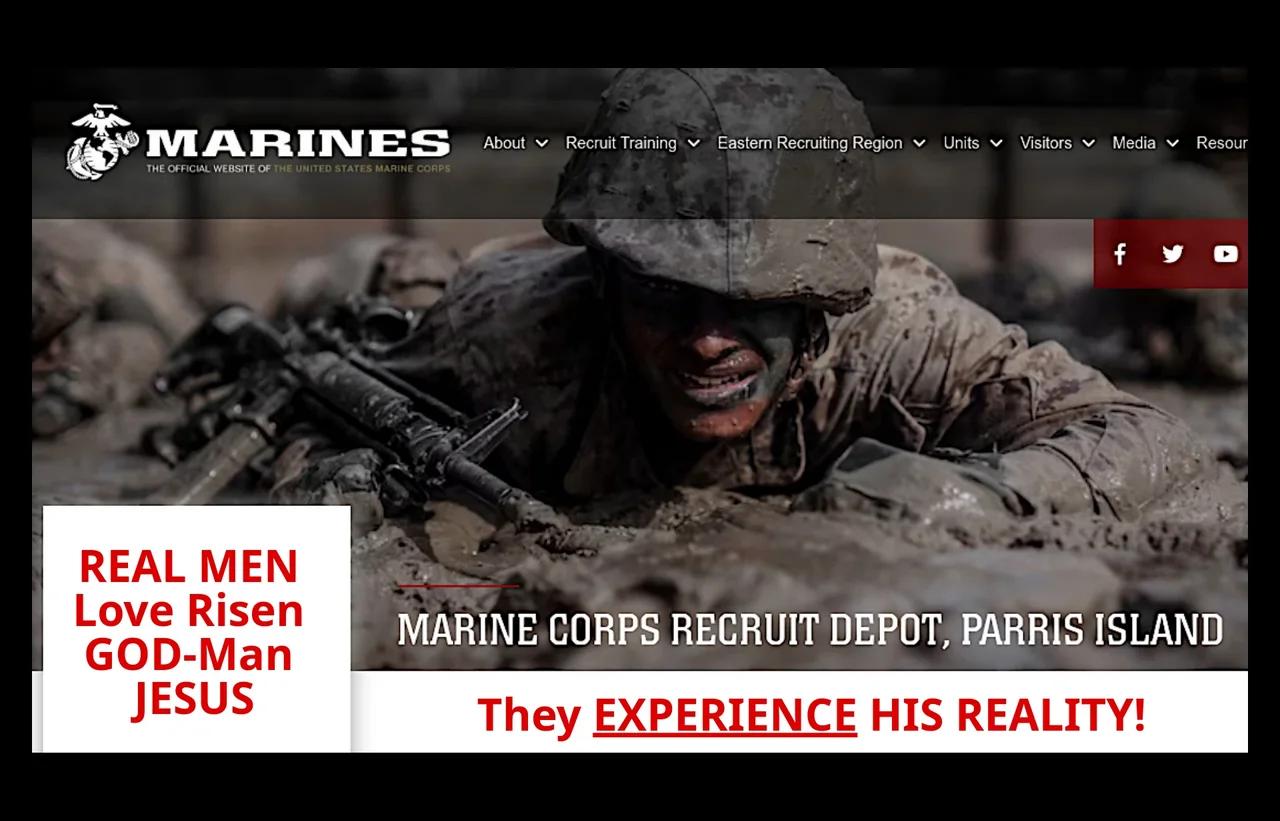 REAL MEN ️ JESUS! MARINES at PARRIS ISLAND are PROOF & JP Sears, MIGHTY ...