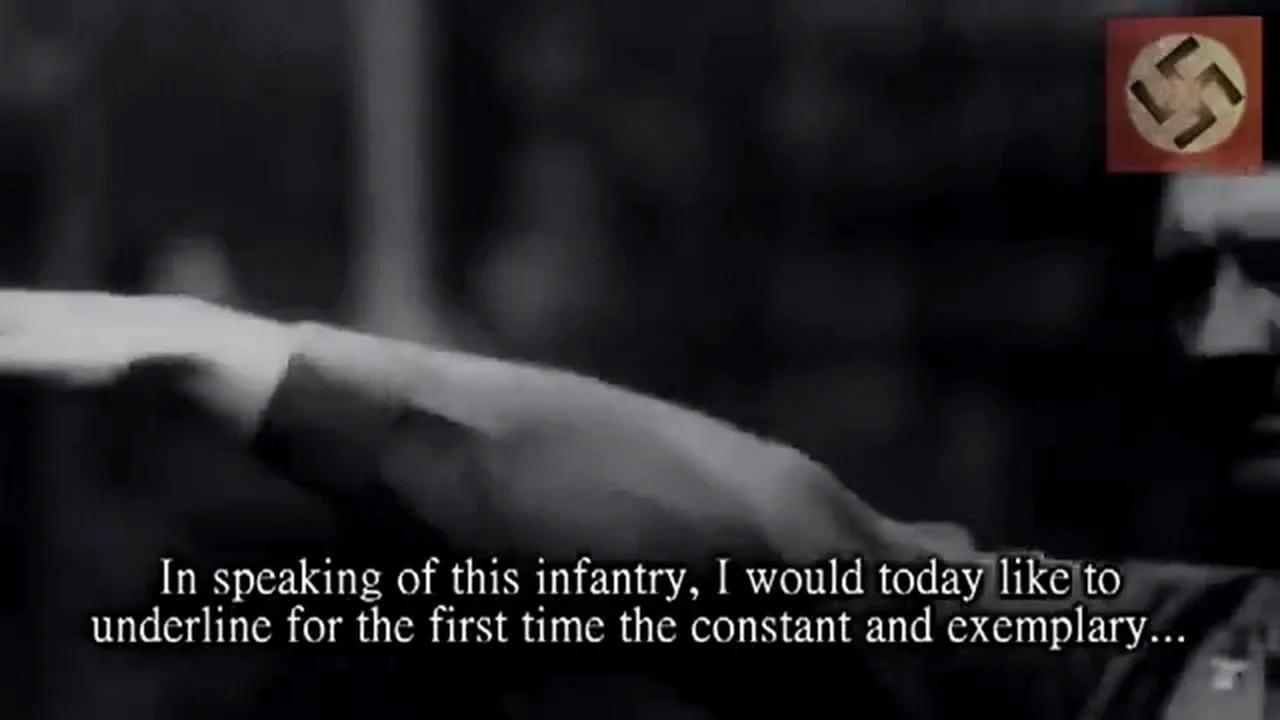 Adolf Hitler Talks About His Unconquerable Waffen SS