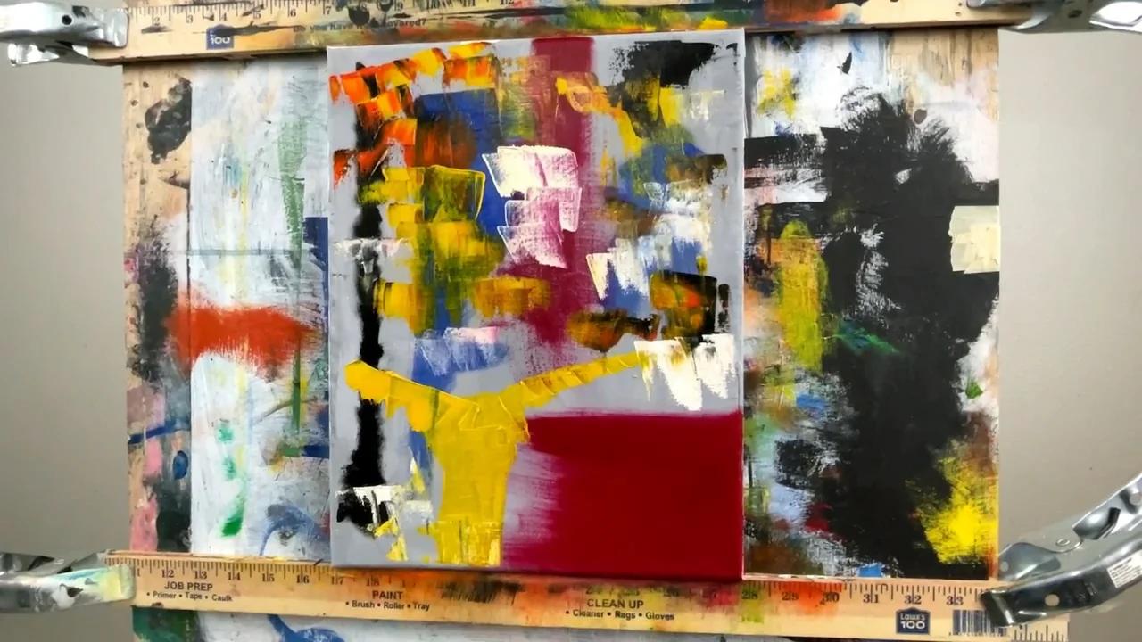 Enjoy this Oil Painting "Meat Tank" with upbeat background music to get ...