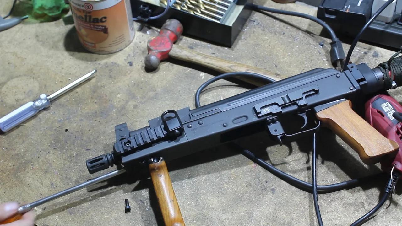 Custom Made Micro Draco Handguard With A Rail - Micro draco SBR Part 4