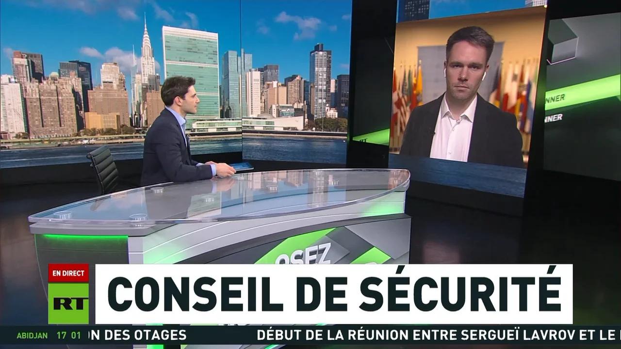 Conseil de sécurité : reportage de RT en français