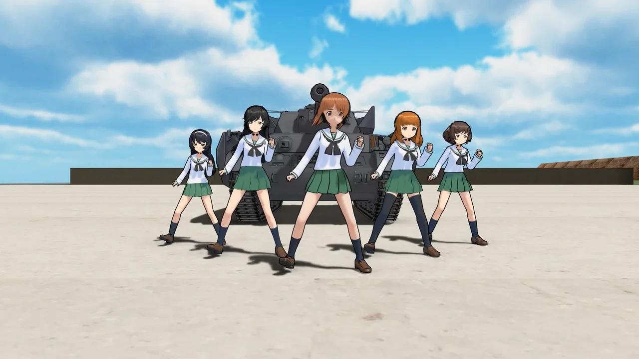 【MMD】Girls und Panzer. :D