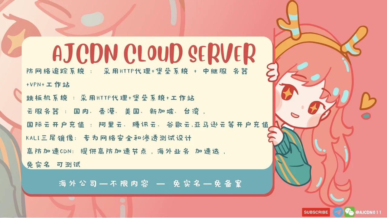 AJCDN防网络追踪系统