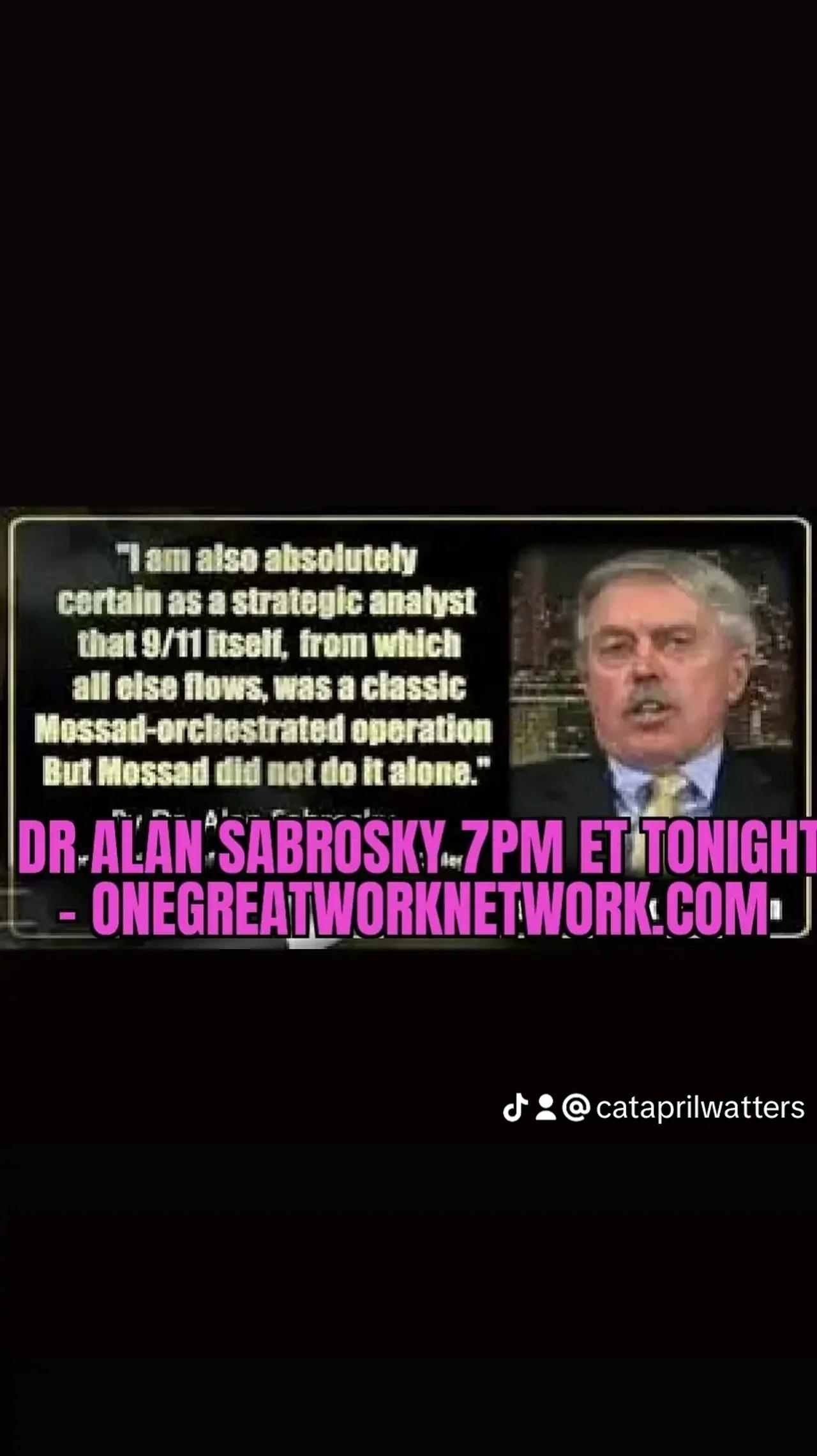 Dr ALAN SABROSKY - DRESDEN, the REAL Holocaust
