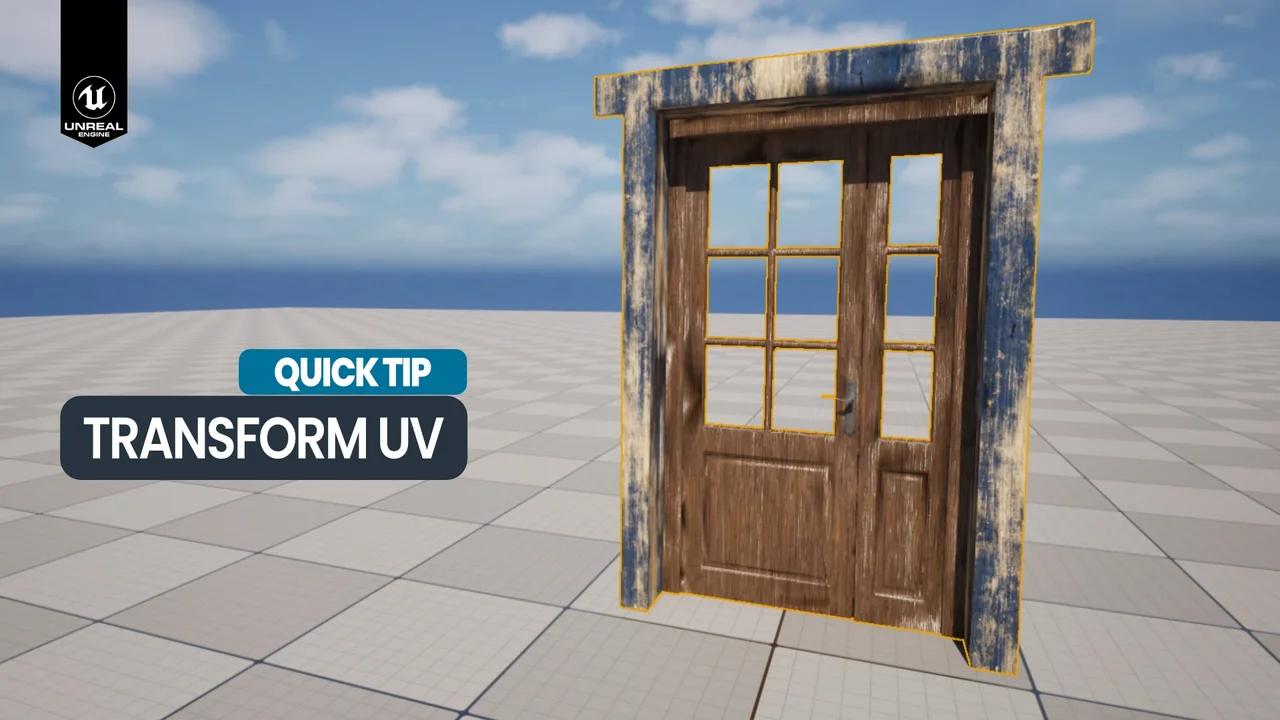 How to rotate and scale UV Maps in Unreal Engine 5.5 | Tutorial # ...
