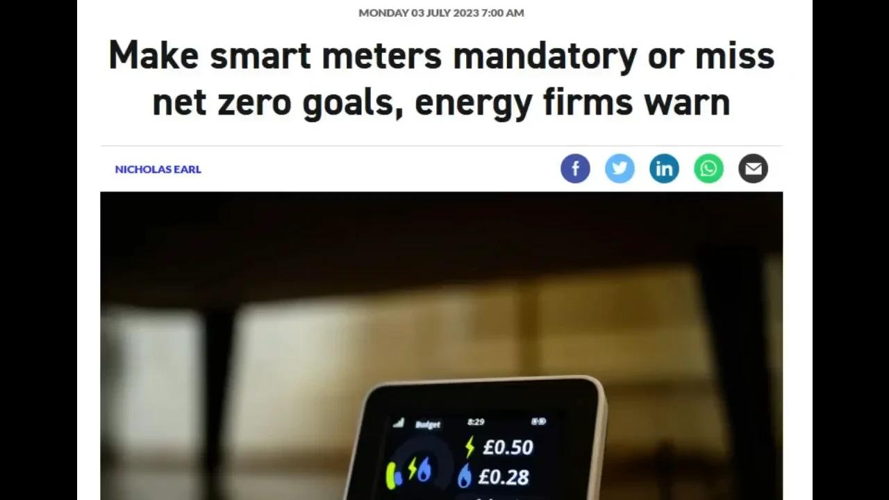 Mandatory Smart Meters / Hugo Talks