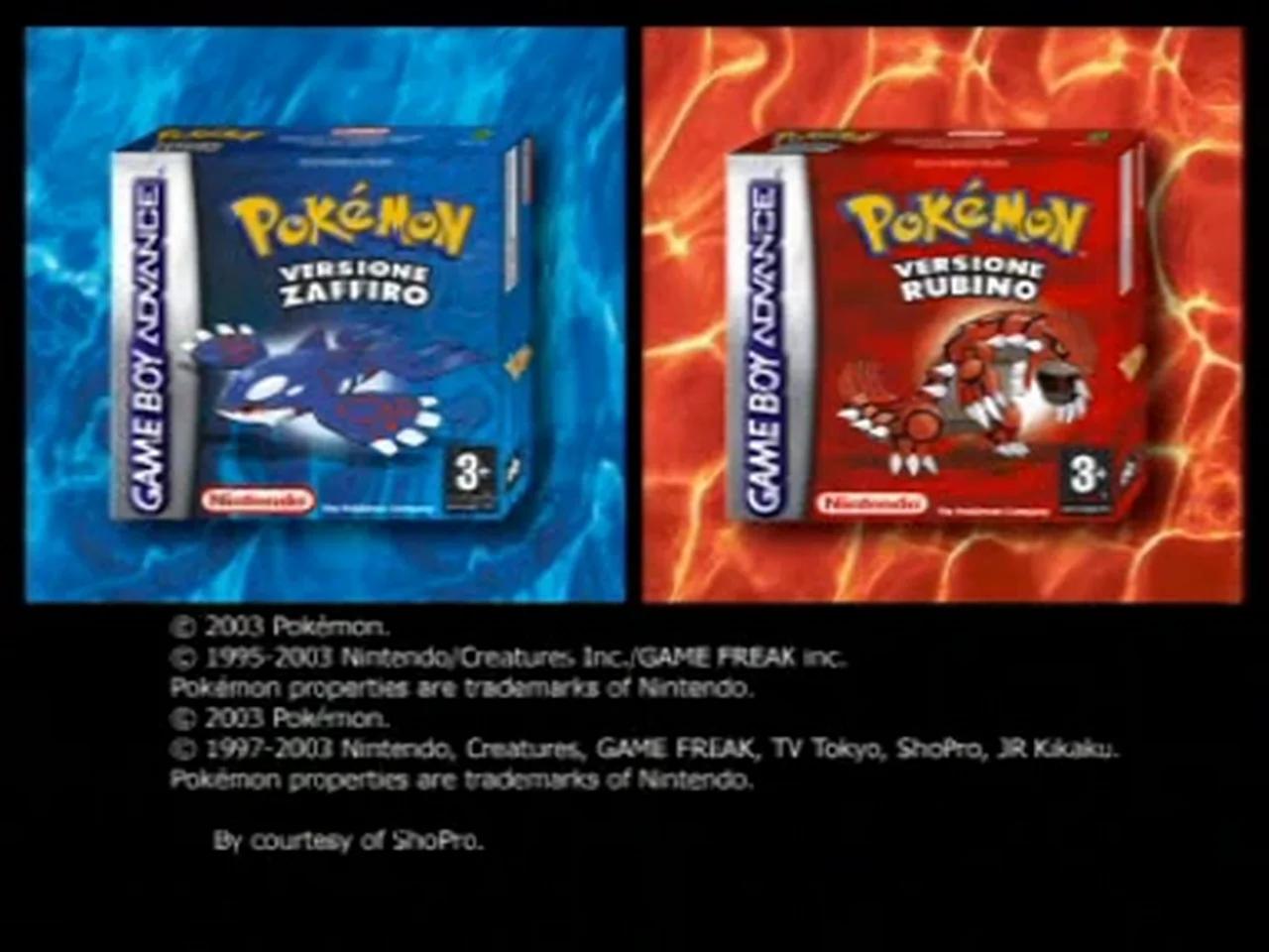 Pokémon LOST MEDIA - VCD promozionale italiano di Pokémon Rubino ...