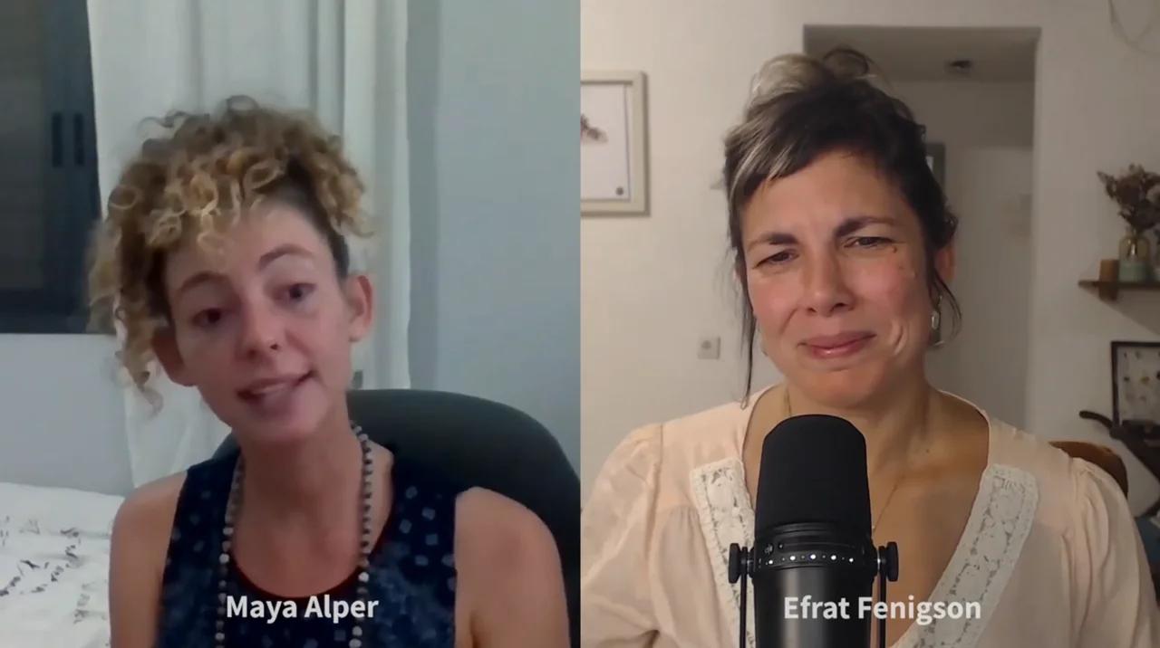 Maya Alper (Israel) - survivor of the Hamas massacre on Nova Festival ...