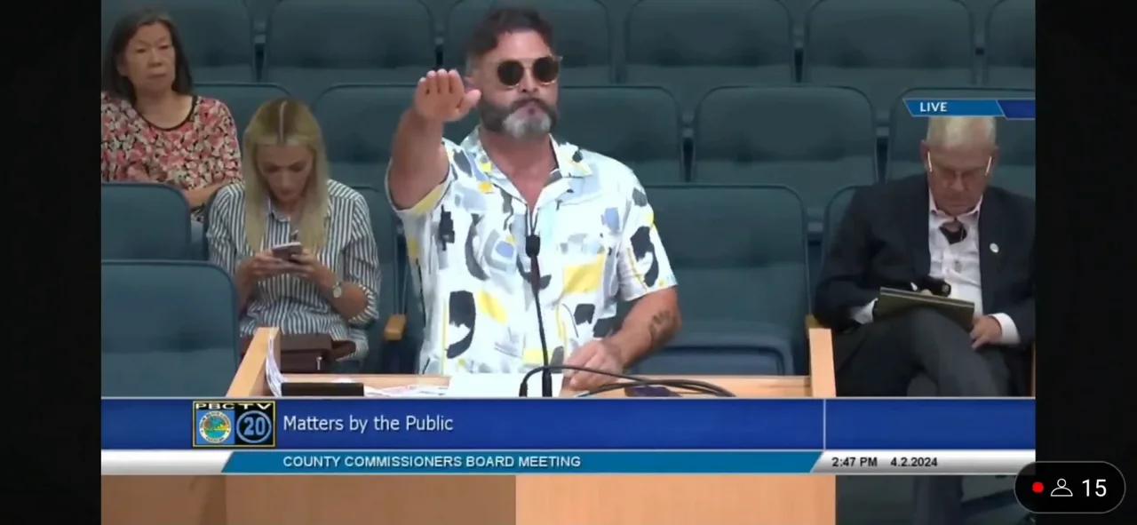 Handsome Truth Speech to Palm Beach County Board of Commissioners