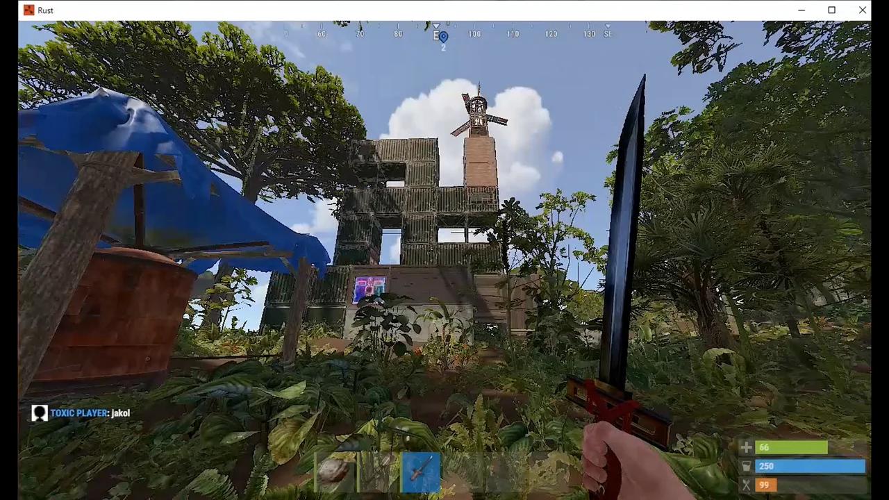 How i'm solo alone with my Swastika base in Rust against thai red army and the whole semitic world