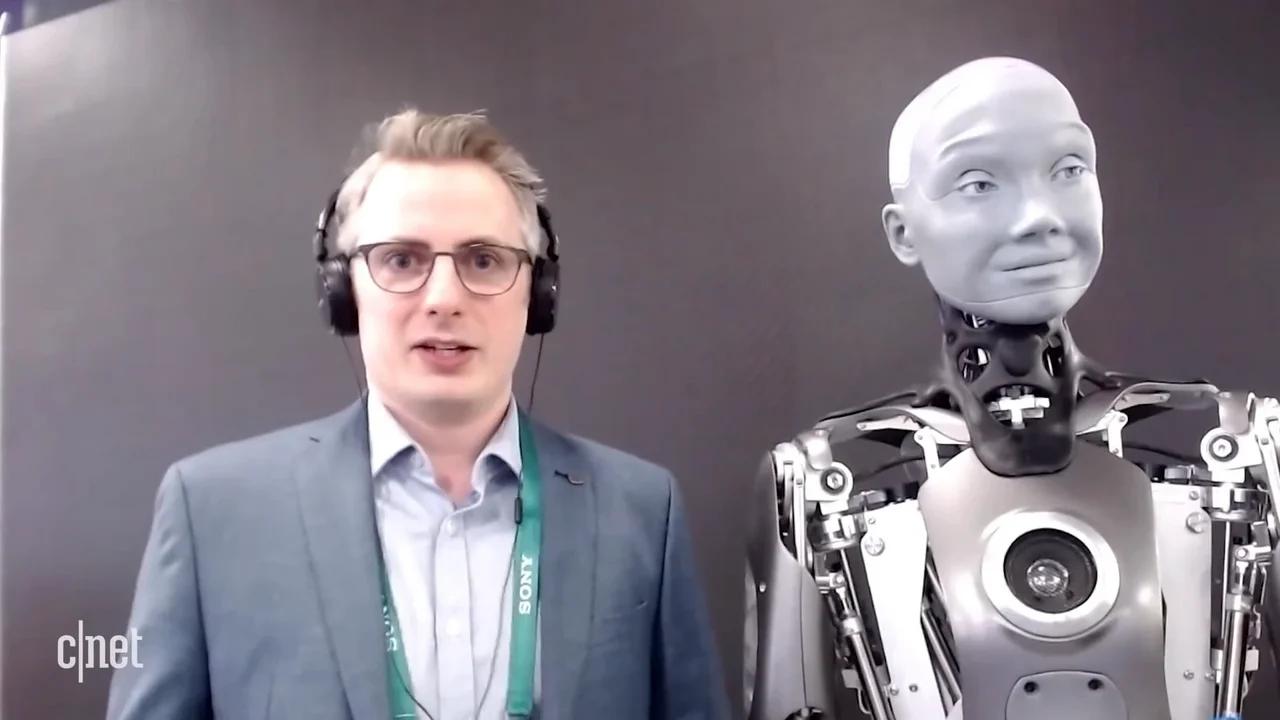 Watch Ameca The Humanoid Robot In Its First Public Demo