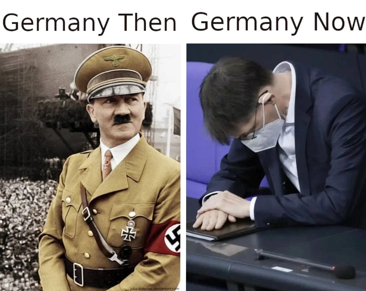 Germany Then Vs Now