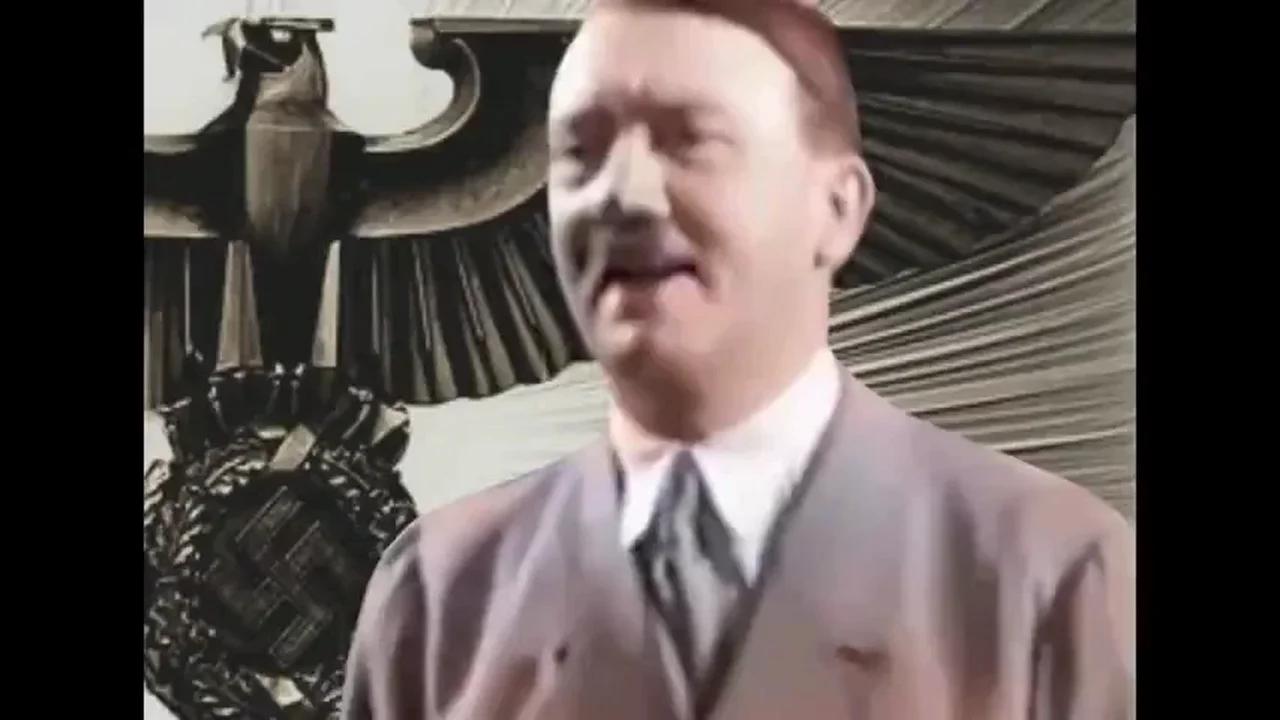 UNCLE ADOLF HITLER SPEECH IN SPEAKING VOICE ENGLISH - ADDRESS TO THE REICHSTAG 1939
