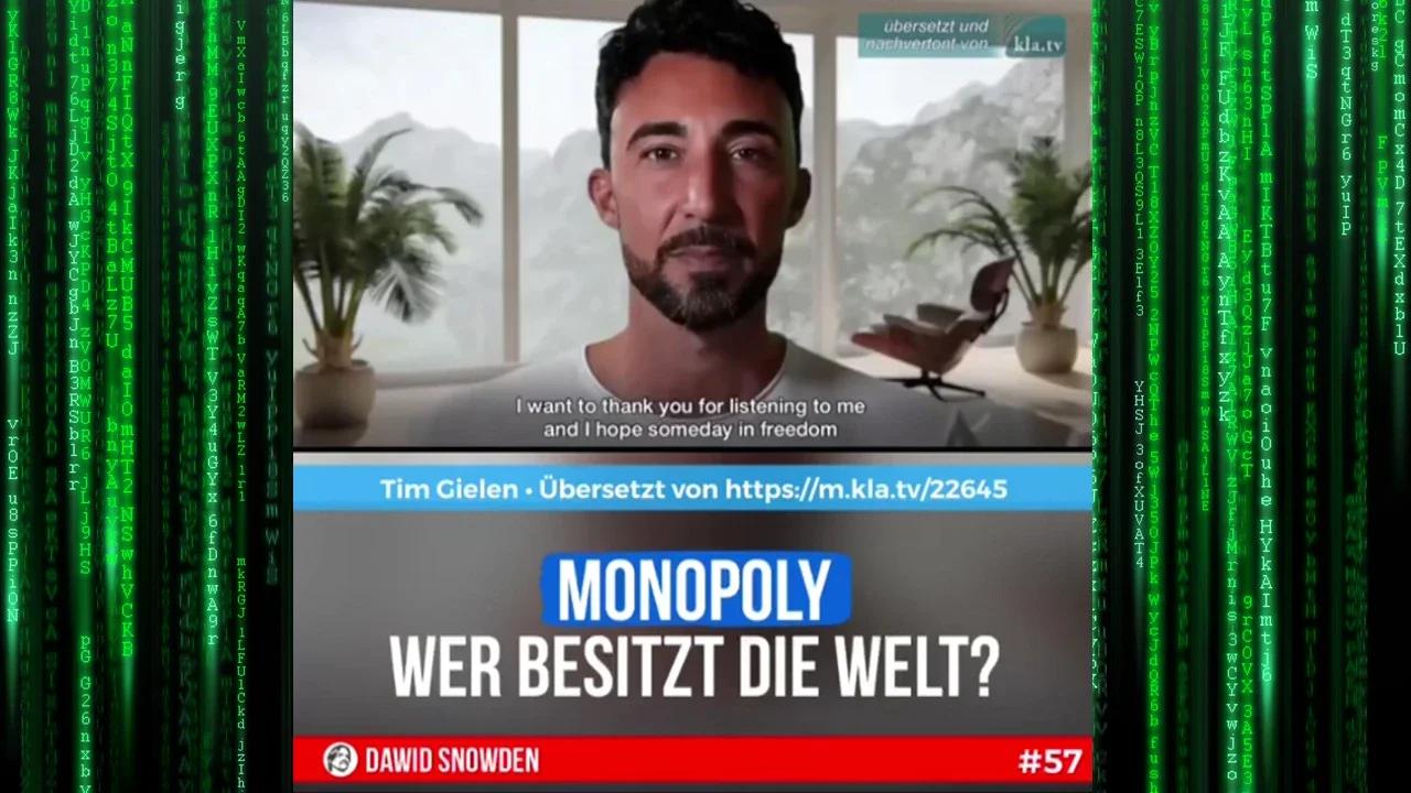 Monopoly - Wer besitzt die Welt - Tim Gielen [Dawid Snowden] #057