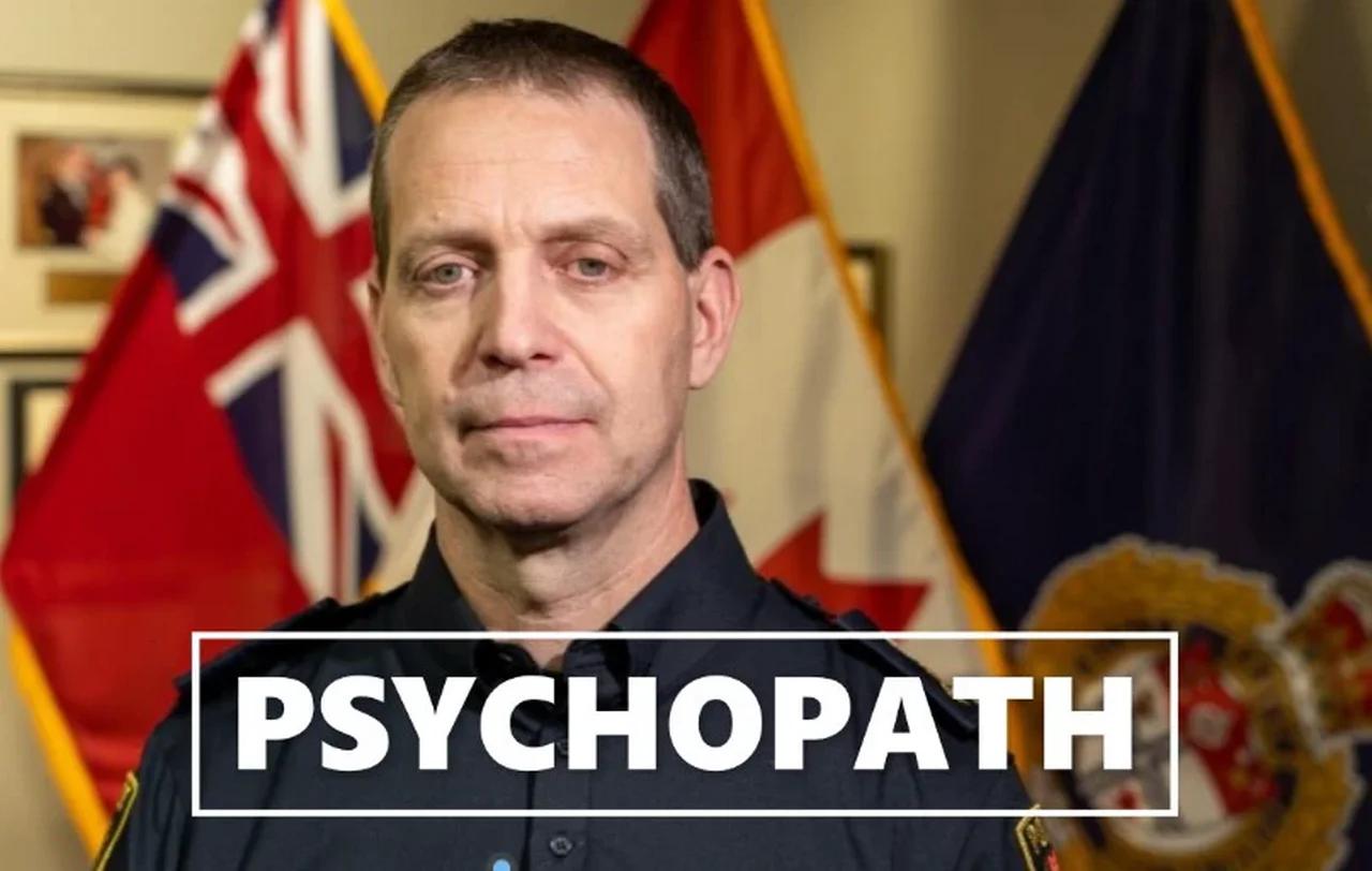 Ottawa Police Chief Eric Stubbs: 'Comply With State Run Tyranny, Or We ...