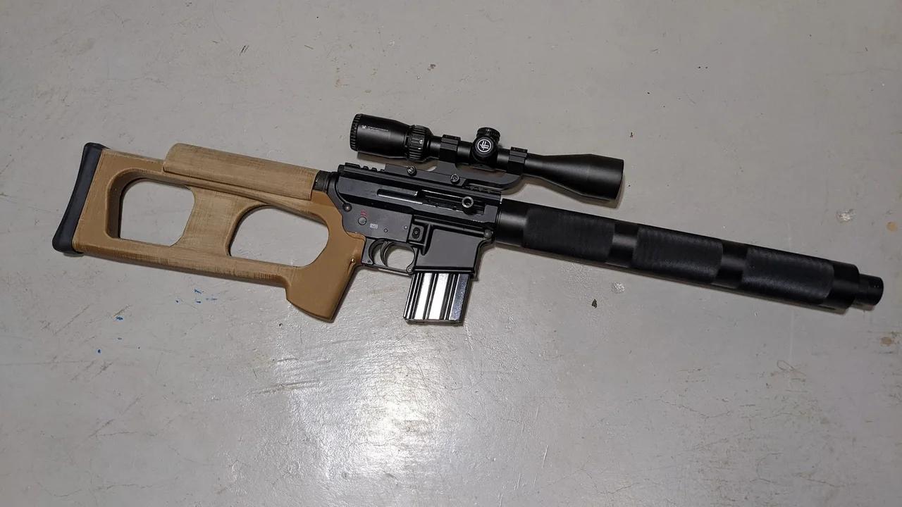 AR-VAL 3D-Printable stock